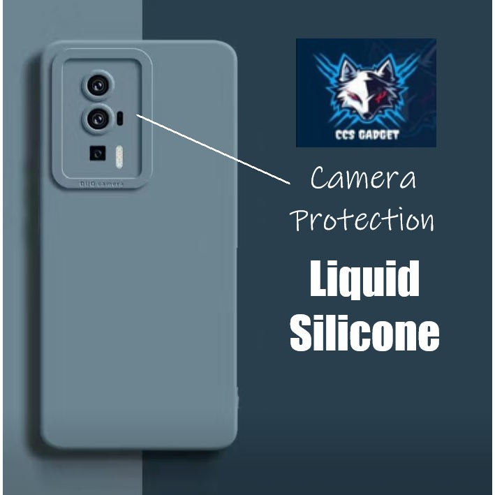 POCO F5 / F5 PRO 5G Liquid Silicone Camera Protection Casing Multi ...