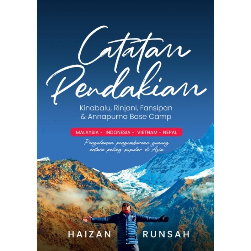 BUKU TRAVELOG CATATAN PENDAKIAN GUNUNG KINABALU RINJANI FANSIPAN DAN ...