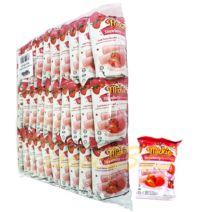 [HALAL] CV Bin Bin Snack Mickie Strawberry/Choco/Blueberry Yogurt ...