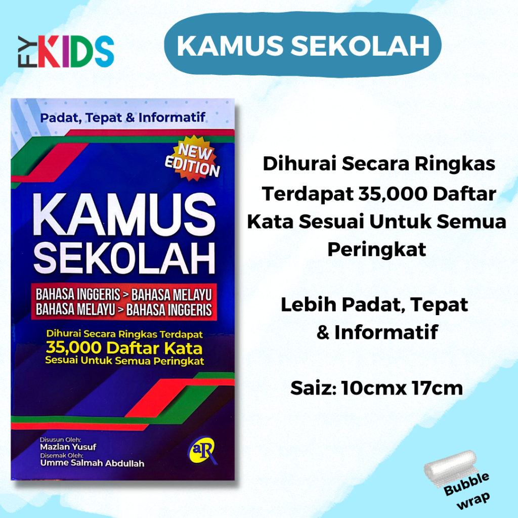 Kamus-KAMUS SEKOLAH-Kamus Edisi baru-Buku-Book-Buku Kamus 35000 daftar ...