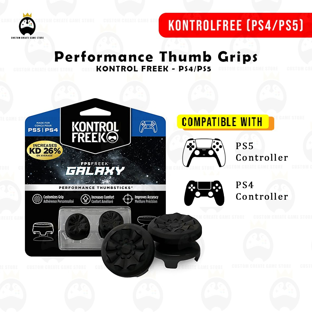KontrolFreek FPS Freek Galaxy Black for PS4&PS5 | Performance ...