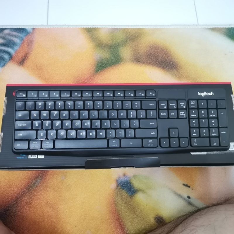 Logitech Keyboard K375s Wireless Multi Device With Bluetooth And Unify Office Computer Gaming