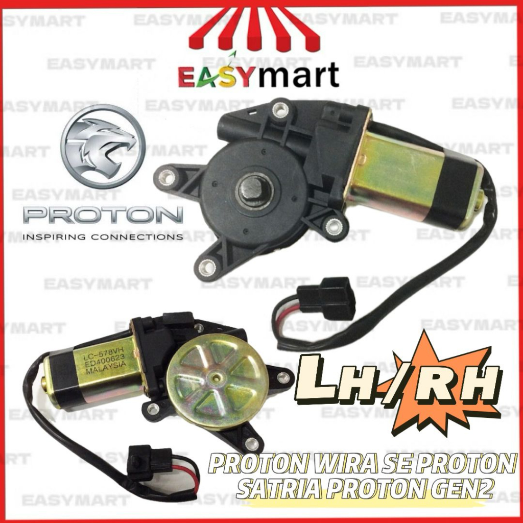 Proton Wira SE 2001 Satria Rear Power Window Motor 4 segi Square Door ...