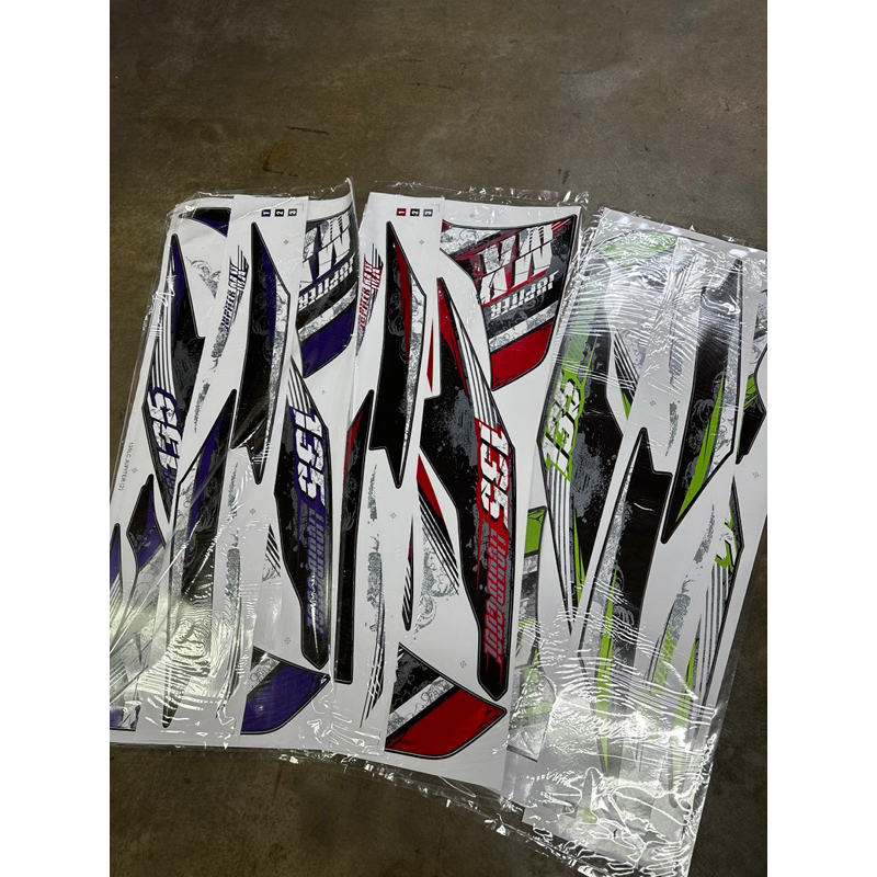 STICKER COVER SET YAMAHA LC135 V2-V6 JUPITER BATIK EDITION | Shopee ...