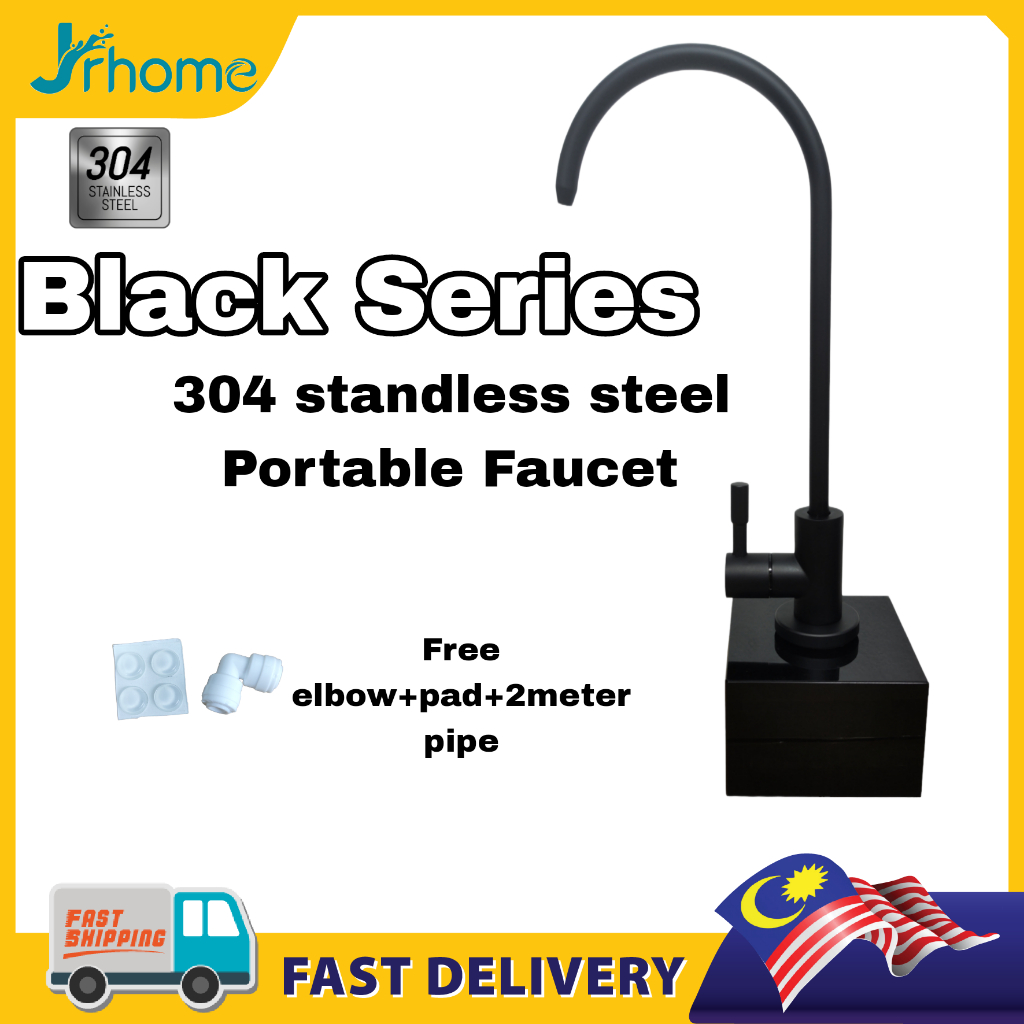Black Crystal Base Portable faucet/304 Standless steel/Protable ...