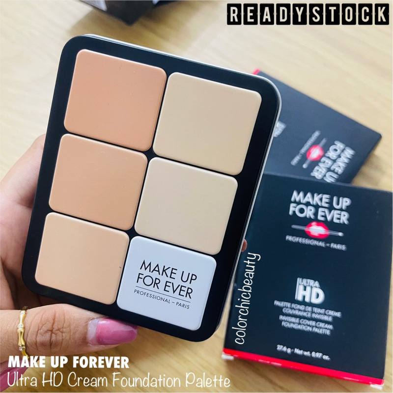 🚚READYSTOCK 💯Original Make Up Forever Ultra HD Cream Foundation Palette ...