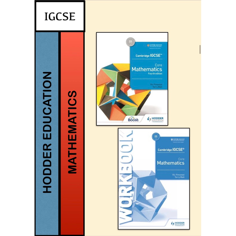 Printed Book Igcse Mathematics Core Textbook Workbook Shopee Malaysia