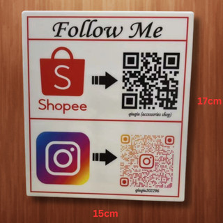 Ewallet Acrylic Printing QR Code With Stand DuitNow TouchNgo QrPay ...