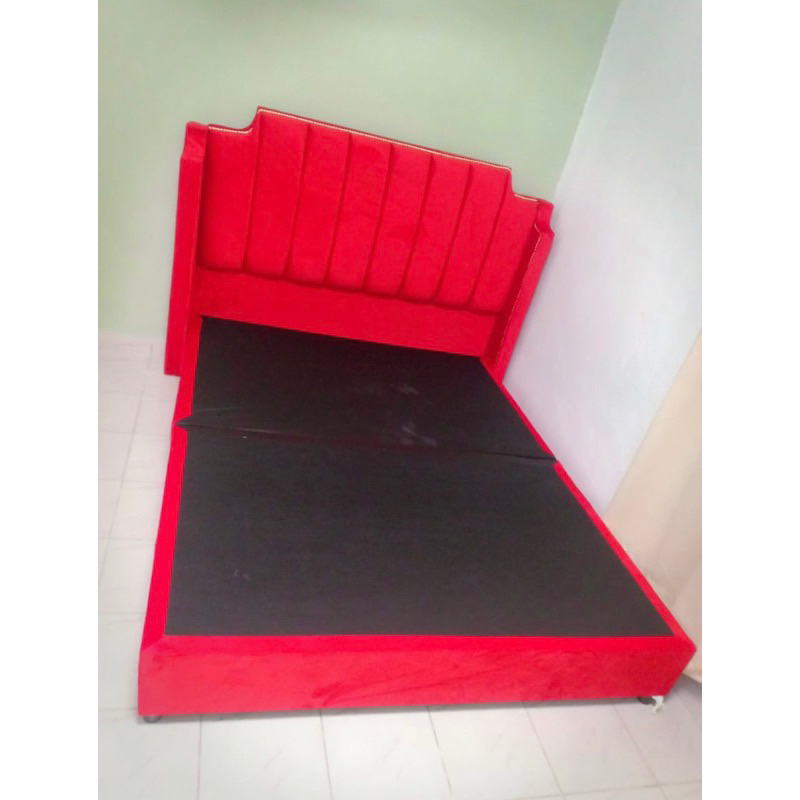 (𝟑 𝑫𝑨𝒀𝑺 𝑫𝑬𝑳𝑰𝑽𝑬𝑹𝒀 𝑲𝑳 & 𝑺𝑬𝑳𝑨𝑵𝑮𝑶𝑹) Katil Divan Baldu/Set Katil Queen ...