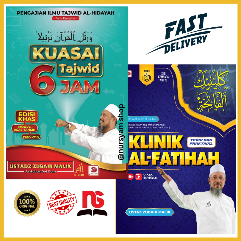 Kuasai Tajwid 6 Jam Dengan Carta Rajah Grafik Dan Klinik Al Fatihah ...