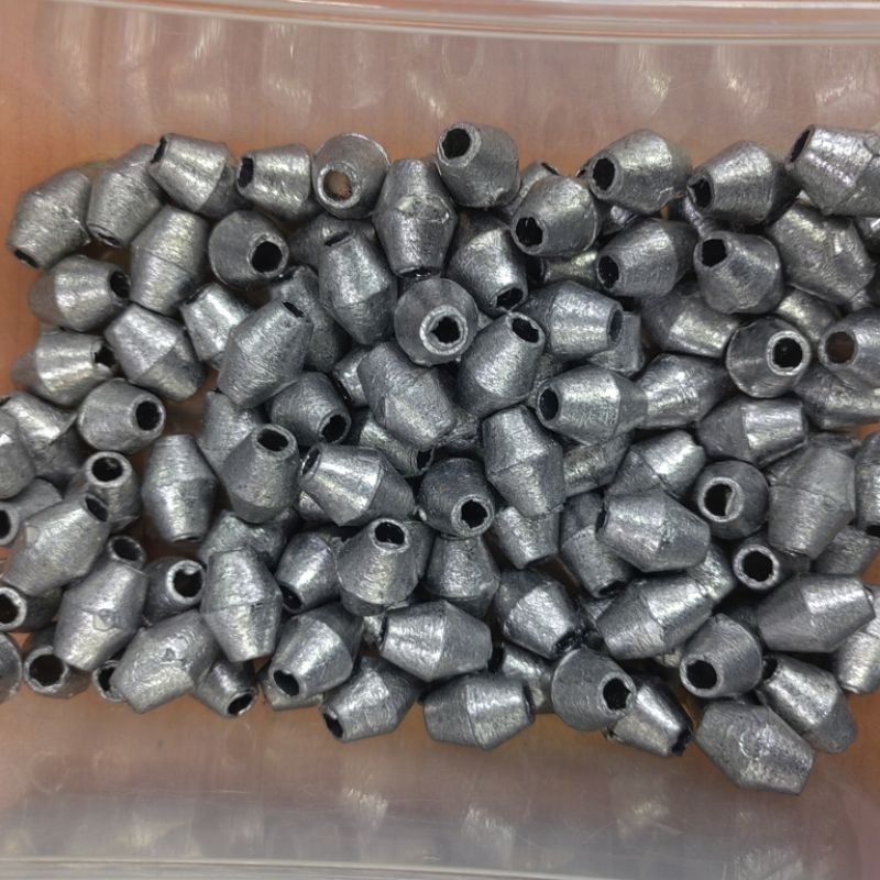 (PIECE ) Batu Timah Pukat Jaring Ikan/Lead Sinker/ Batu Jaring Pukat ...