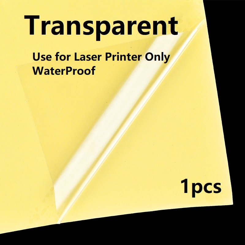 A4 Waterproof Sticker / PP Glossy Sticker / Mirrorkote Sticker / Kraft ...