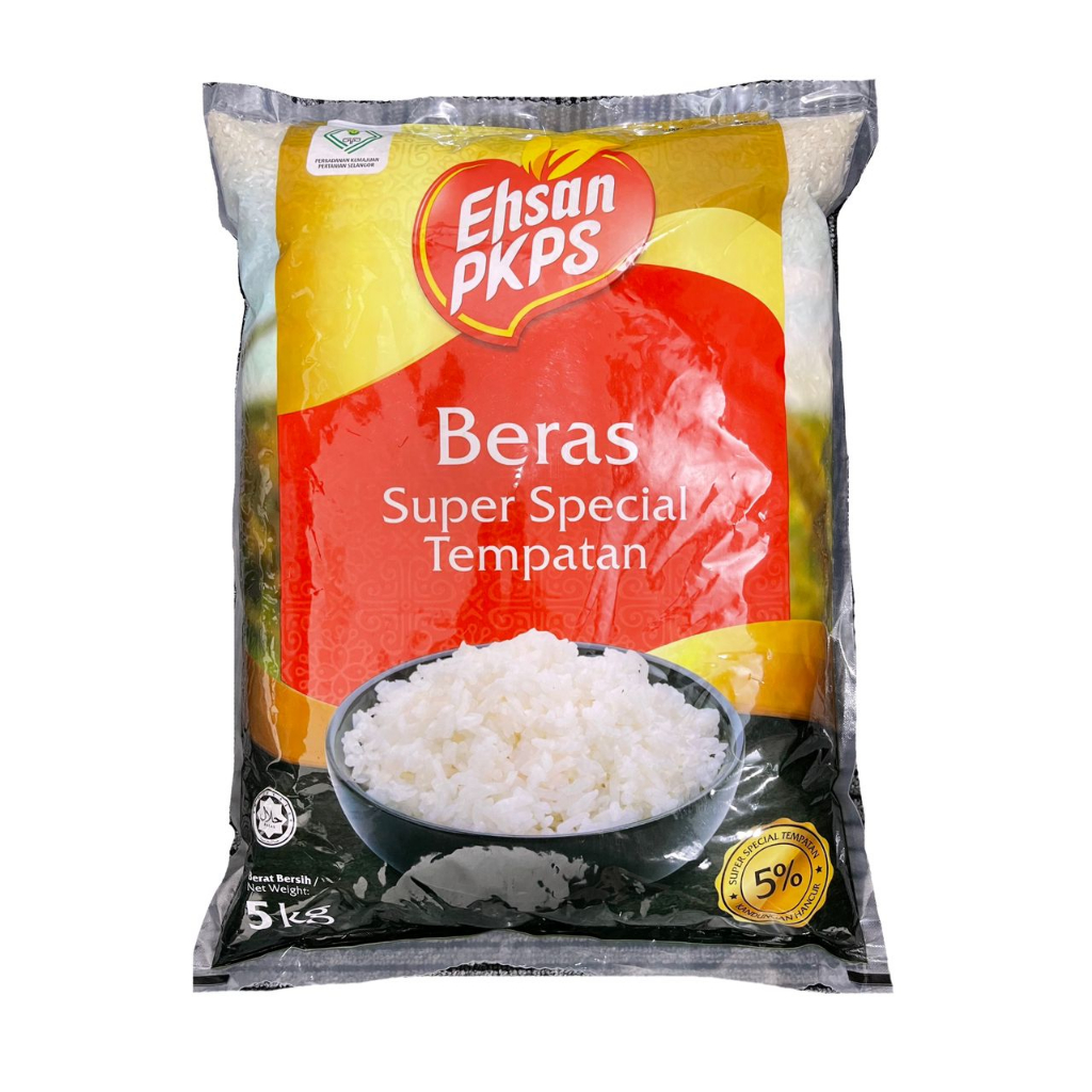 Beras Ehsan 5KG (5% hancur) | Shopee Malaysia