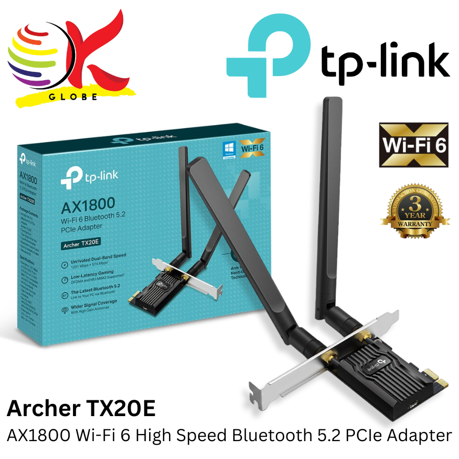TP-LINK ARCHER TX20E / ARCHER TX55E / ARCHER TXE72E / ARCHER TXE75E ...
