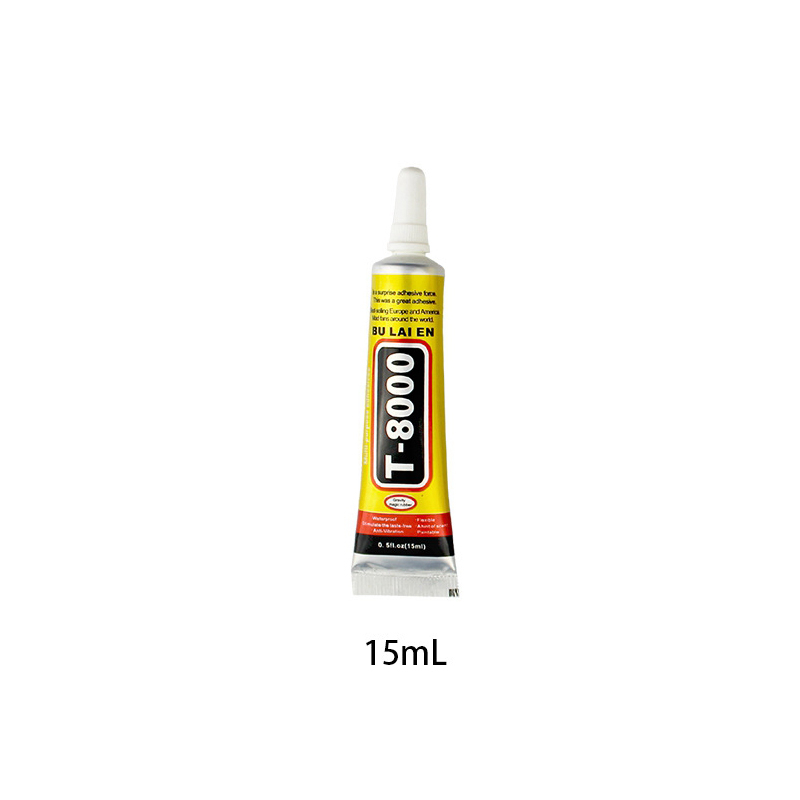 T7000 T8000 Glue Multi Purpose Adhesive Glue Mobile Phone Screen LCD Repair Black Glue Crystal ...