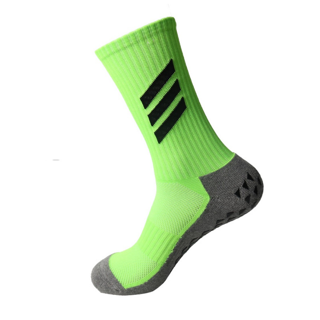 Anti Slip Sock Stokin Bola Grip Socks Takraw Hiking Futsal Soccer ...