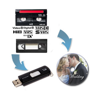 Digitalized VHS video tape VCR convert transfer copy to DVD Disc USB pendrive Digital Conversion ...