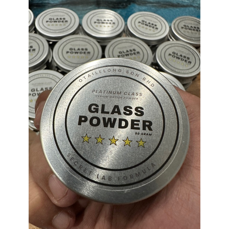 Cerium Oxide Powder Polishing Glass 50g WATERMARK SCRATCH REMOVER GLASS ...