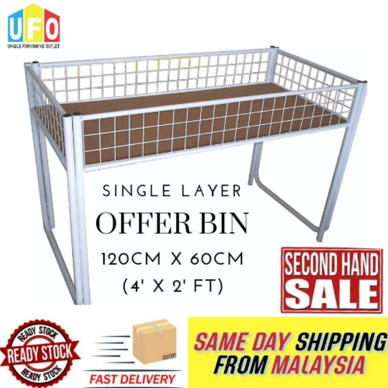 {Value Deal} Single Layer Offer Bin / For Retail & Promo / Used Item ...