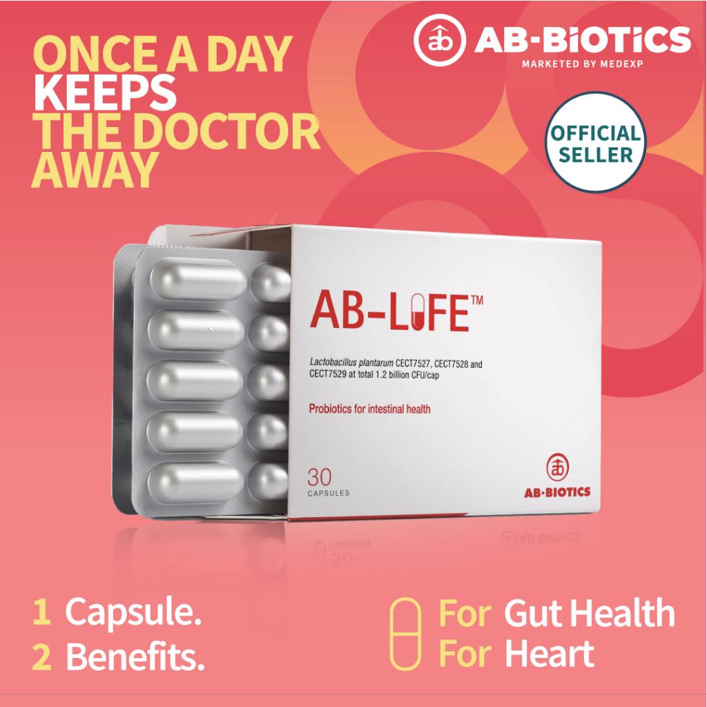 AB-LIFE Probiotic Supplement To Manage Gastrointestinal And Cholesterol ...