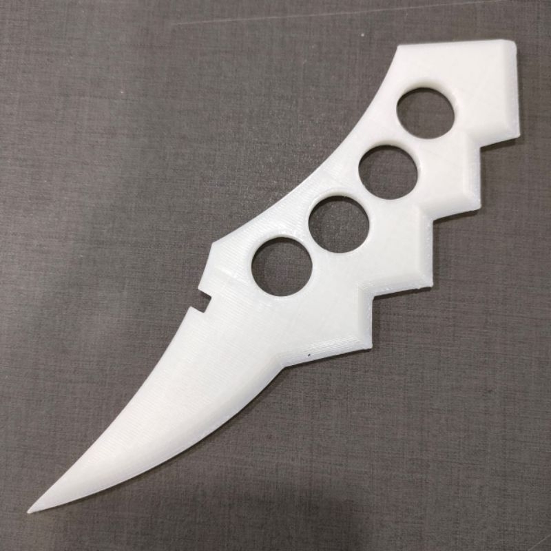 Naruto Karambit Asuma Chakra Blade Glow in Dark Plastics Asuma Knives ...