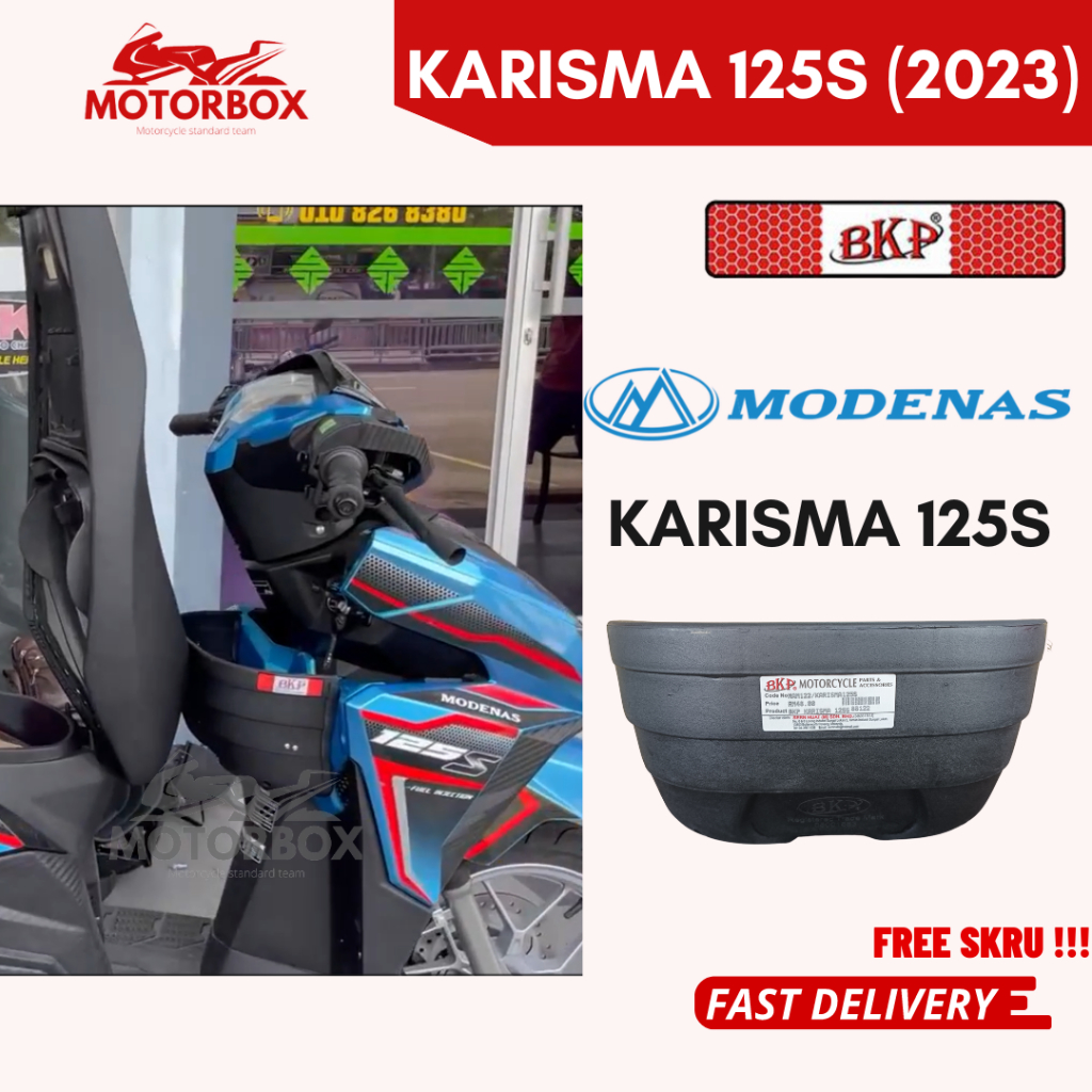 𝟭𝟬𝟬% 𝗢𝗥𝗜𝗚𝗜𝗡𝗔𝗟 BKP BAKUL MODENAS KARISMA 125S KARISMA125S PLASTIC PVC ...