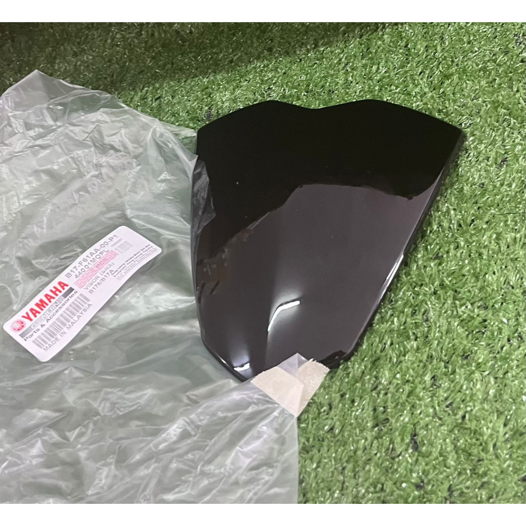 Y15 YSUKU Y150 VISOR/WIND SHEILD V2 V2 HITAM/MERAH 100% ORIGINAL YAMAHA ...