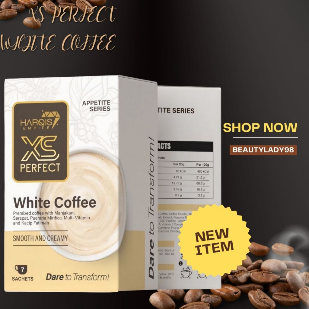 XS PERFECT SET (Mocha, Latte, Chocolate, Caramel, Hazelnut @ 20sachets ...