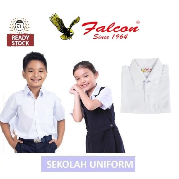 Falcon Primary/Secondary School Uniform Unisex Short Sleeve 🔥Ready ...