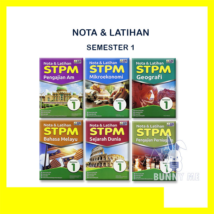 [BUNNY] 2023 BUKU LATIHAN : NOTA & LATIHAN STPM SEMESTER 1 ILMU BAKTI | Shopee Malaysia