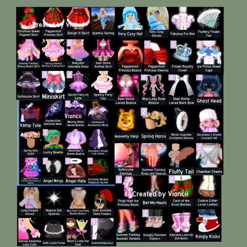 Royale High items (text me for actual price) | Shopee Malaysia