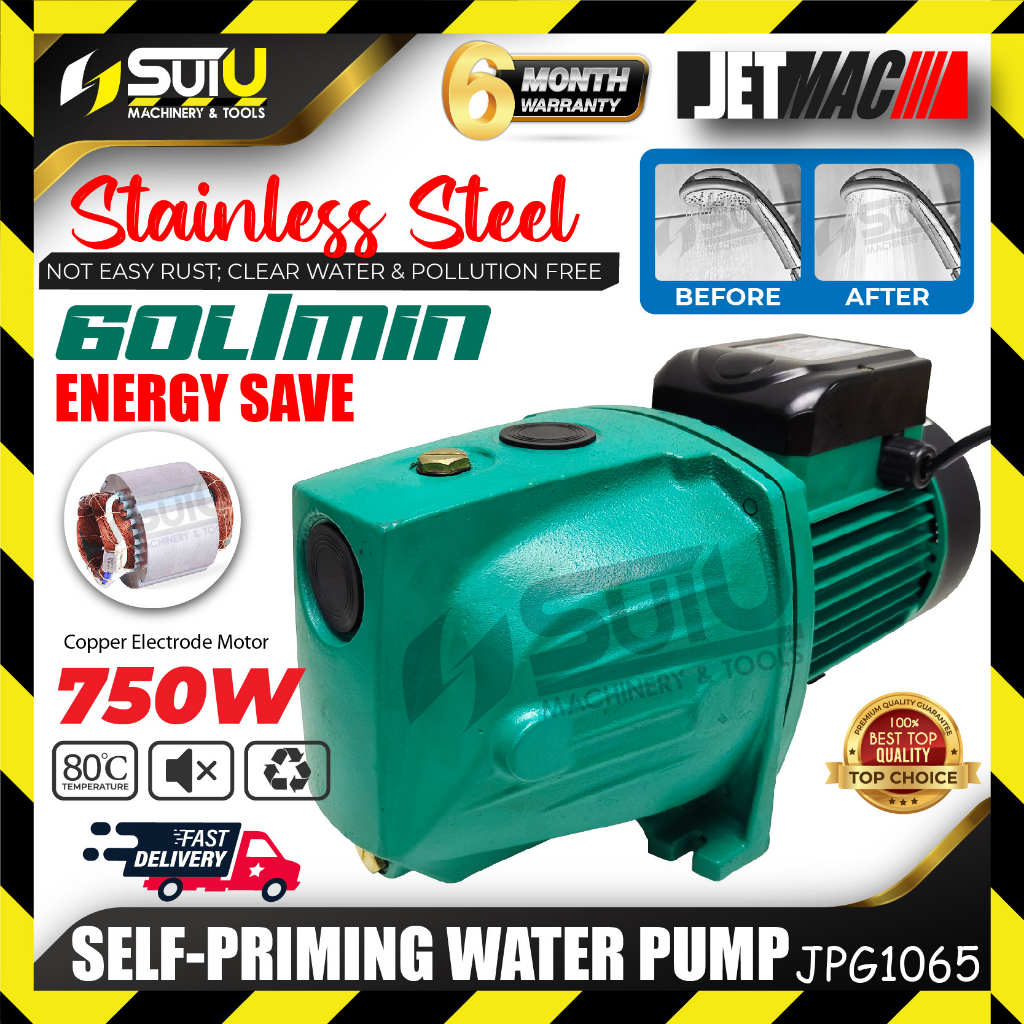 JETMAC JPG1065 Self Priming Water Pump 750w | Shopee Malaysia