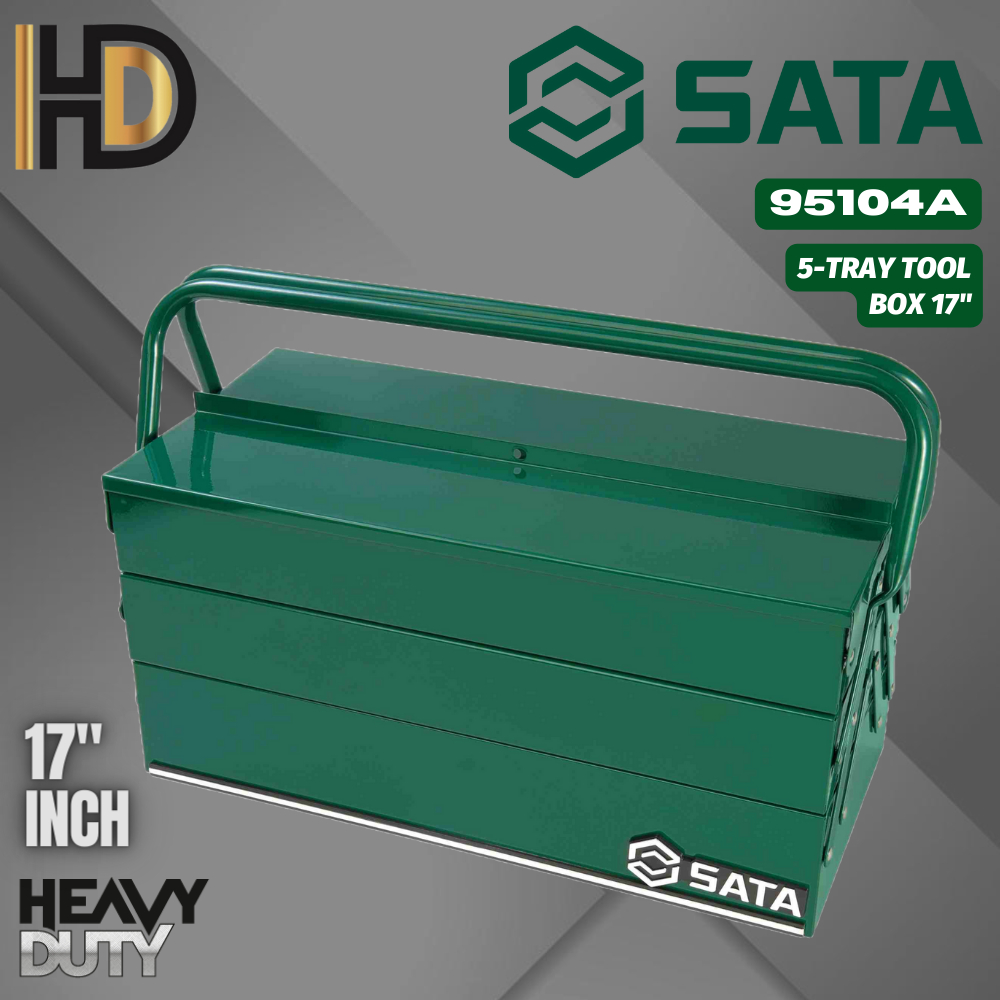 SATA 5 Step Tray Tool Box / SATA Heavy Duty 5 Step Tray Tool Box ...