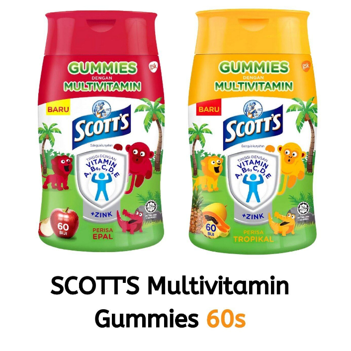 Scott's Multivitamin Gummies 60s | Shopee Malaysia