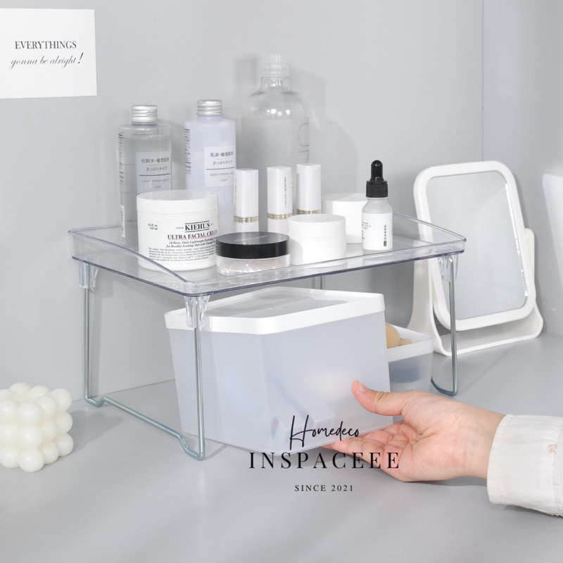 【Ready Stock】Ins Minimalist Folding Rack Desktop Single Multi-layer ...
