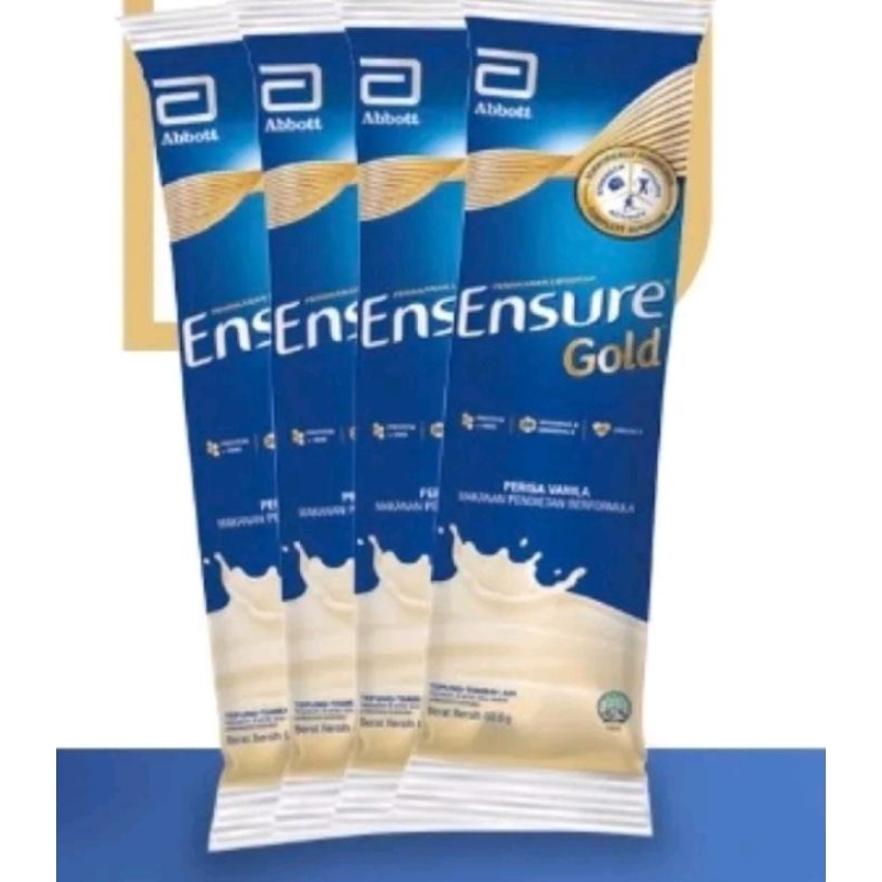 Ensure Gold Vanilla sachets each at 60.6g Exp end of 2025 | Shopee Malaysia