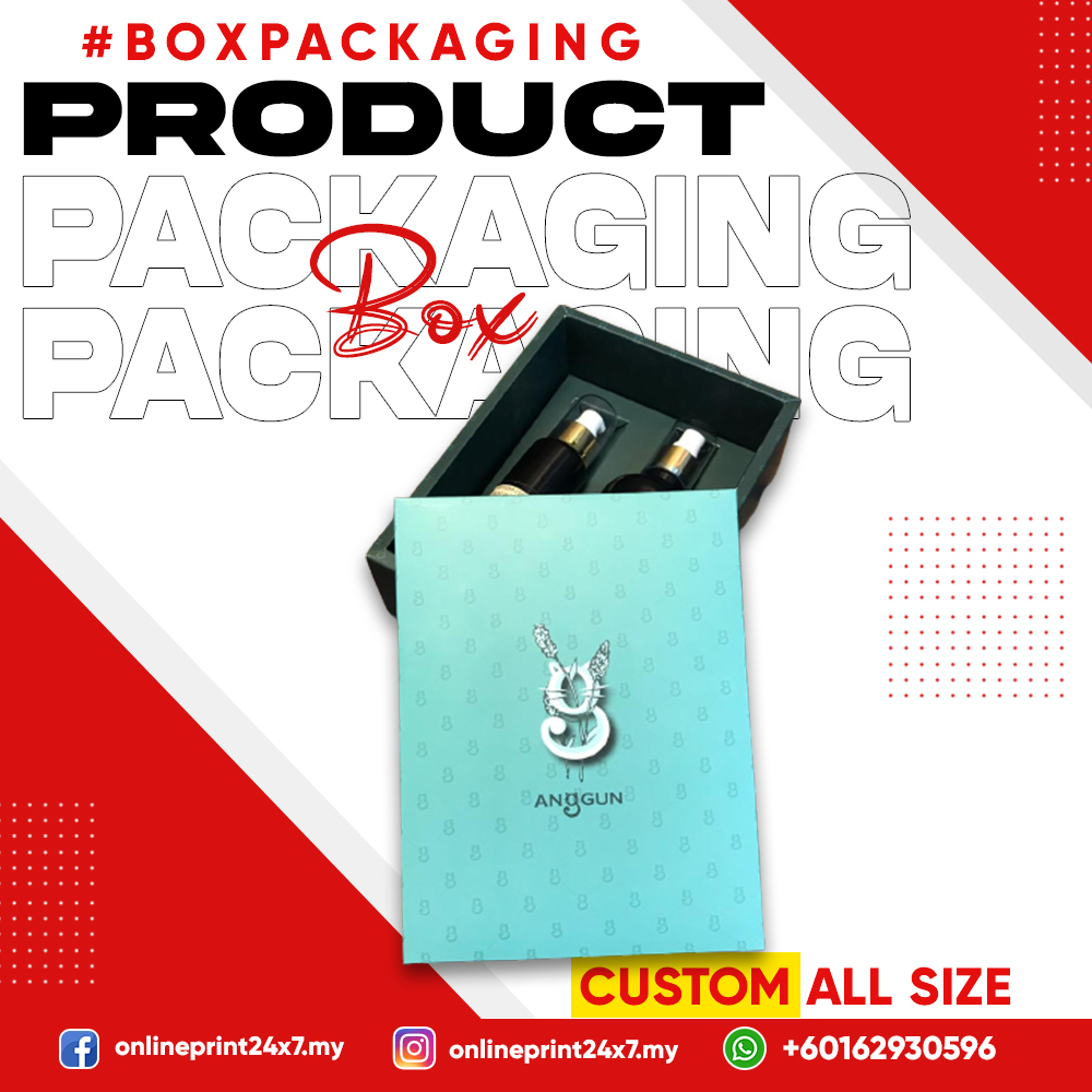 Product Box Gift Box Kotak Packing Box Food Box Craft Box Craft Paper ...