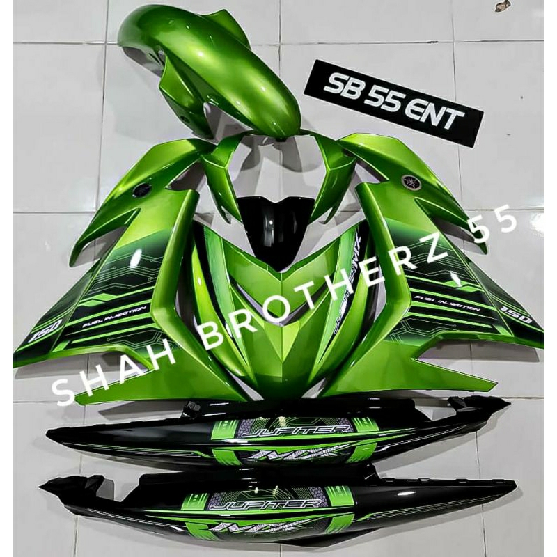 COVERSET Y15ZR V1/V2 JUPITER MX HIJAU 23 | Shopee Malaysia