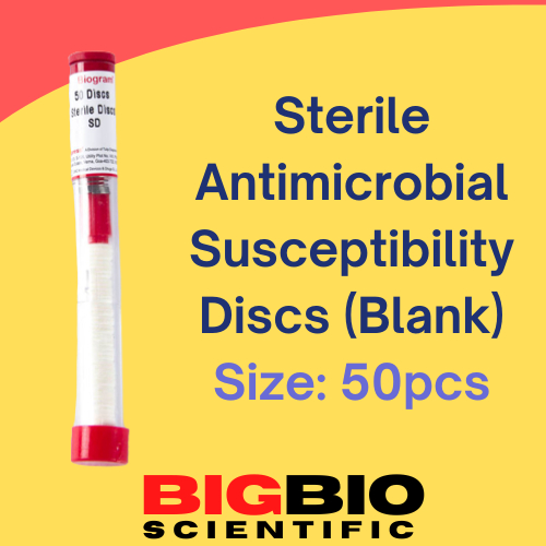 [READY STOCK] Blank Antimicrobial Susceptibility Disc (Sterile)(50 ...