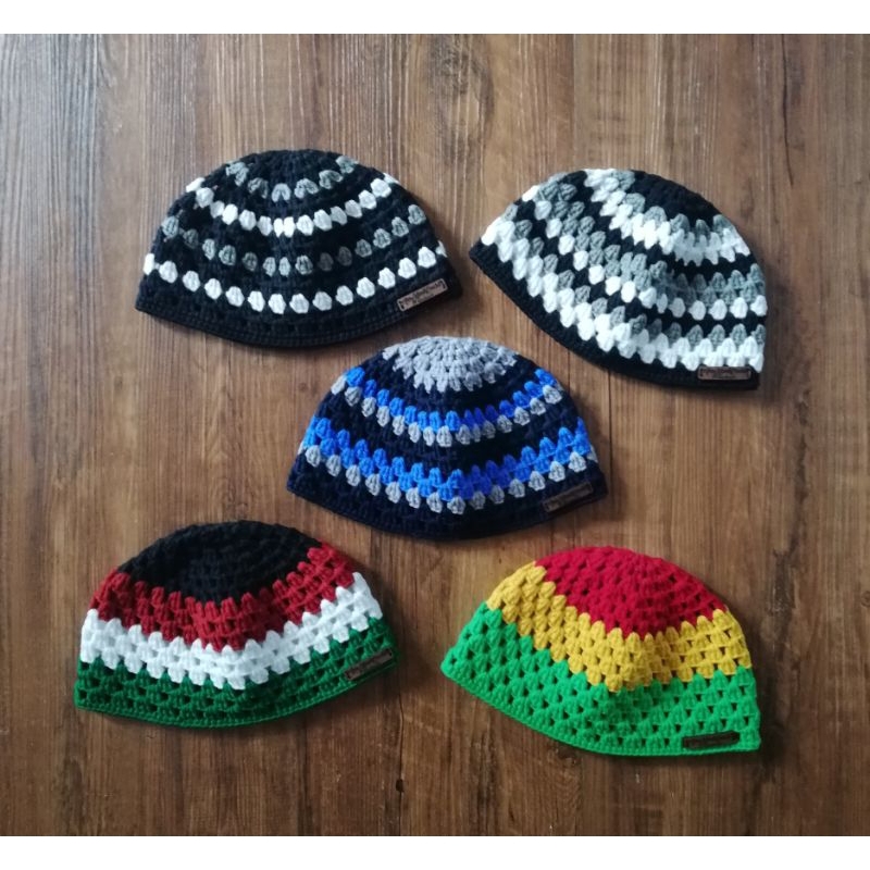 KOPIAH KAIT LUBANG_handmadeCrochet | Shopee Malaysia