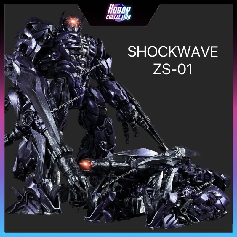 Shockwave Action Figures Zeus ZS-01 Transformers Shockwave Toys Collection | Shopee Malaysia