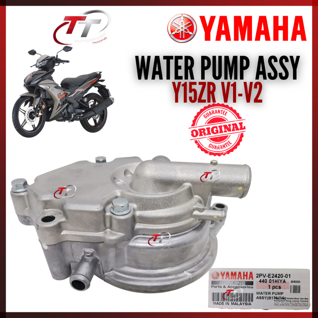 100% ORIGINAL YAMAHA Y15ZR Y15 FZ150 FZ150I V1-V3 Ysuku WATER PUMP ASSY WATERPUMP PAM AIR ...