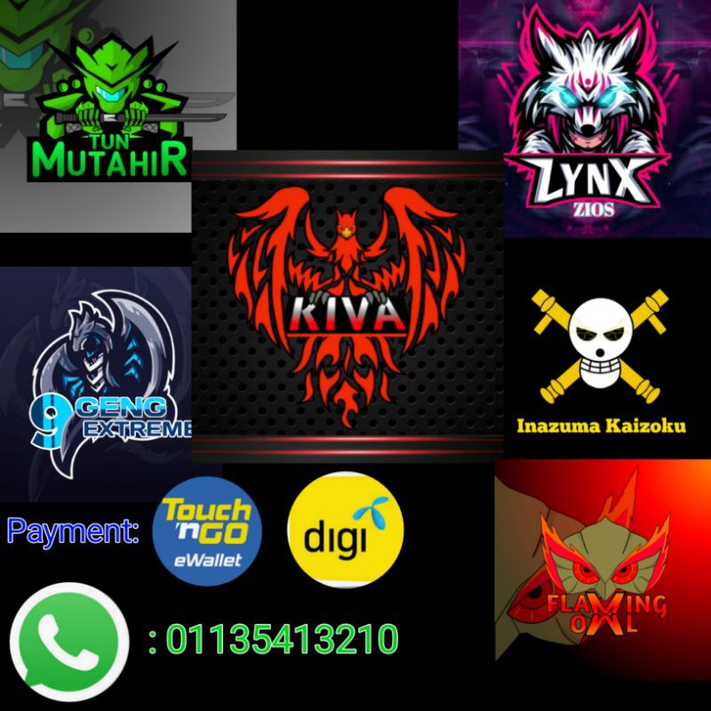 Digital custom logo (read description first) | Shopee Malaysia