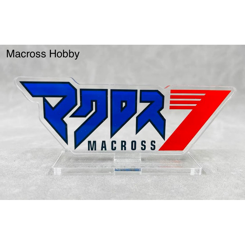 MACROSS 7 - 12cm Display Acrylic Logo 5mm quality board | Shopee Malaysia