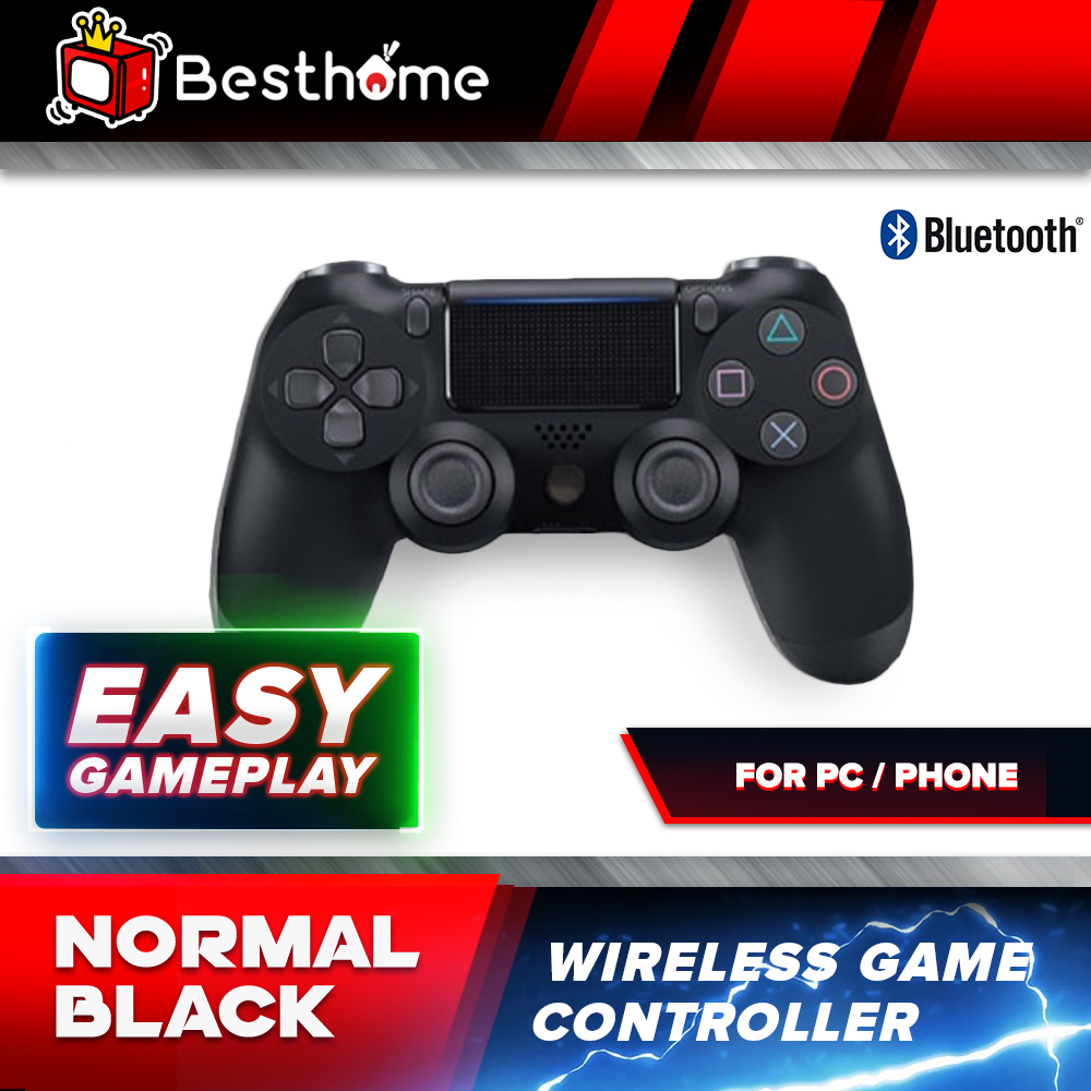 Ready Stock Controller Pc P4 Android Bluetooth wireless Game Games Controller Gamepad Joystick ...