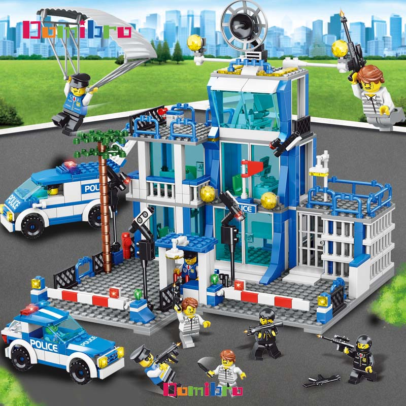 Police Set Building Blocks Toys City Police Series Toys Educational ...