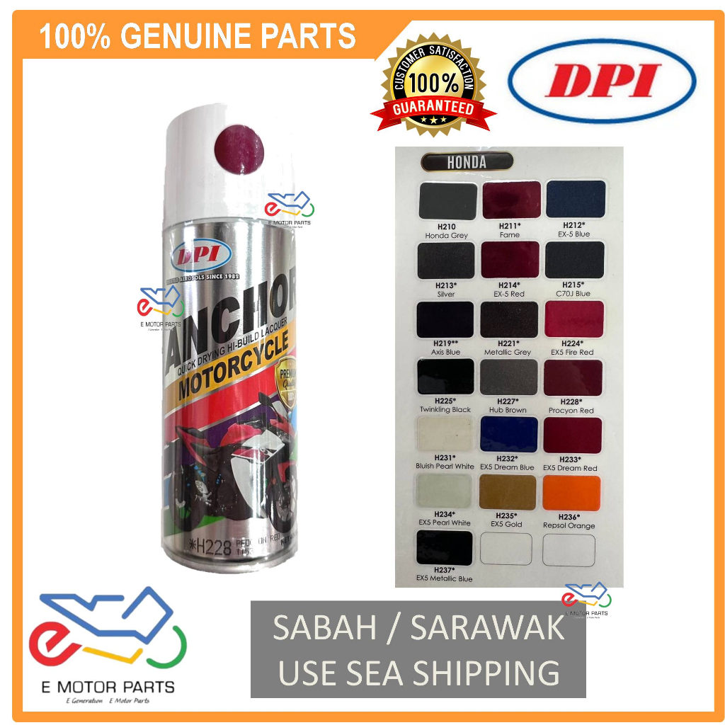 *READY STOCK* ANCHOR CAN SPRAY PAINT 400ML [1 STAR] 100% ORIGINAL QUICK ...