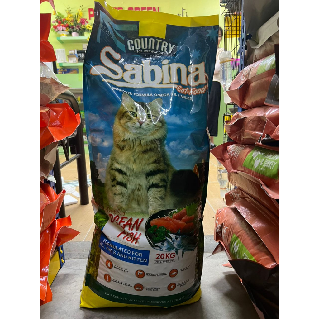 Sabrina Cat Food 20kg / Makanan Kucing Sabrina 20kg | Shopee Malaysia
