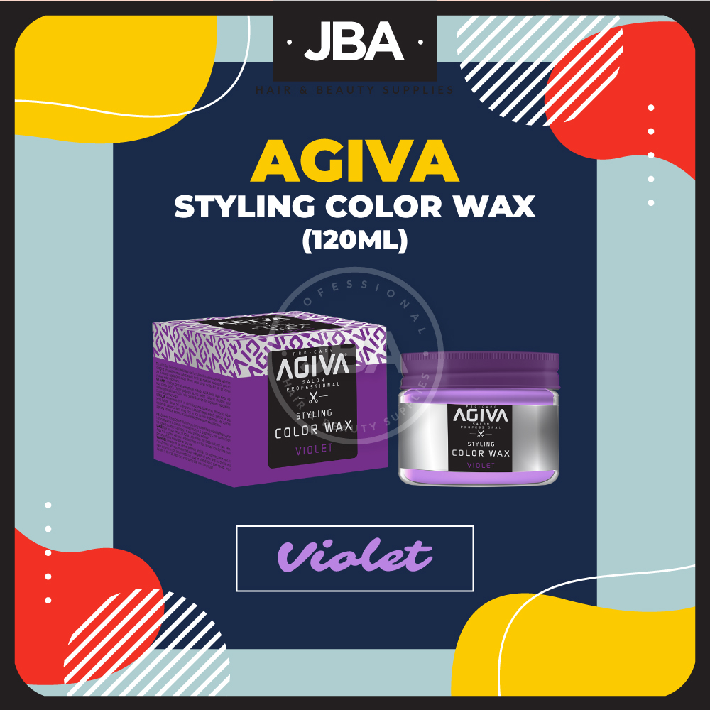 Agiva Styling Color Wax Strong Hold 120ml (Made in Turkey) | Shopee ...