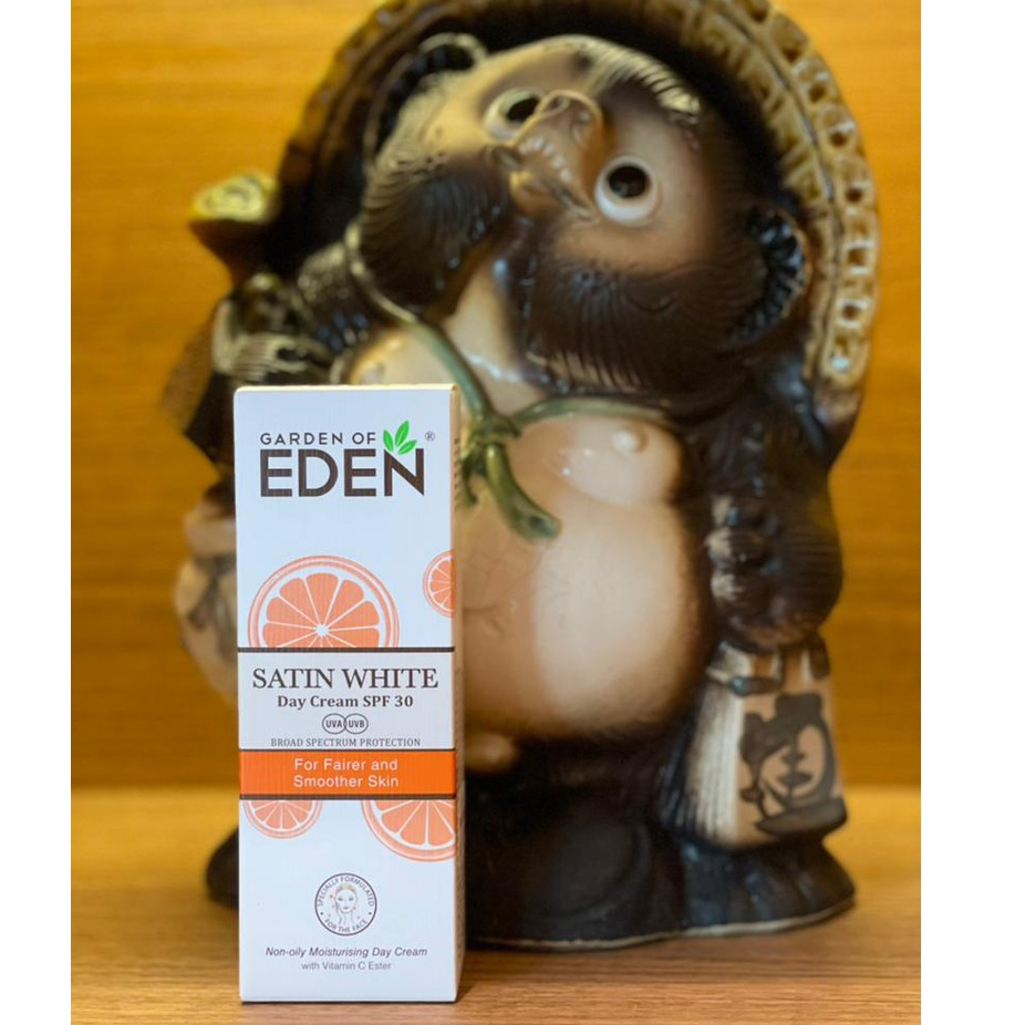 GARDEN OF EDEN SATIN WHITE DAY CREAM SPF 30 + 40GM | Shopee Malaysia
